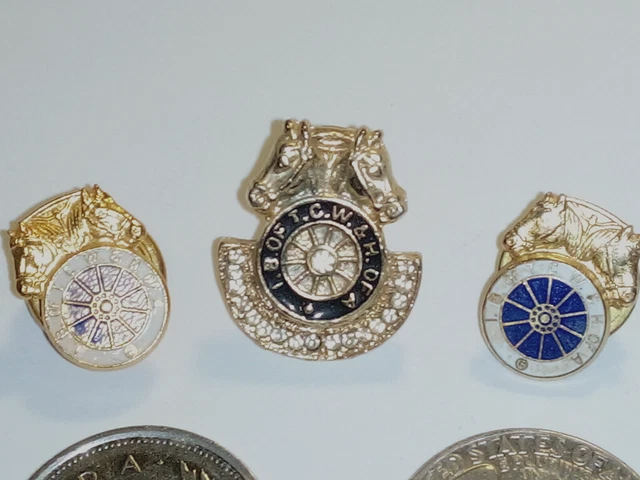 VINTAGE TEAMSTERS UNION Lapel Hat Pins (Lot of 3) Set #3 $14.00 ...