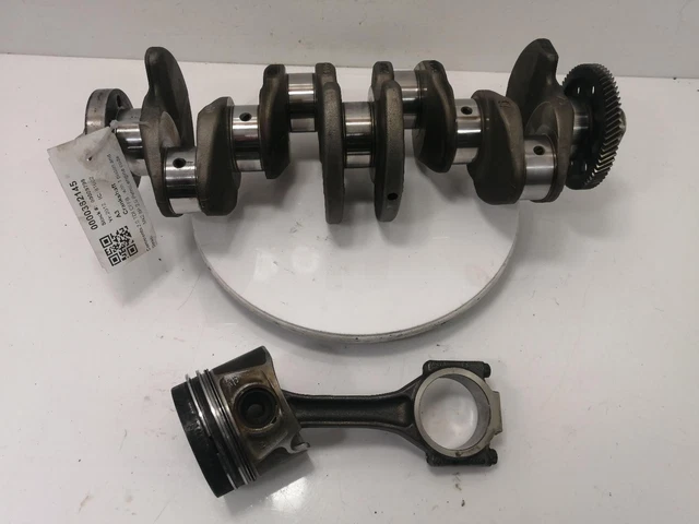AUDI A3 8P Mk2 Crankshaft 2.0 Tdi Cffb With 1 Piston And Coneccting Rod ...