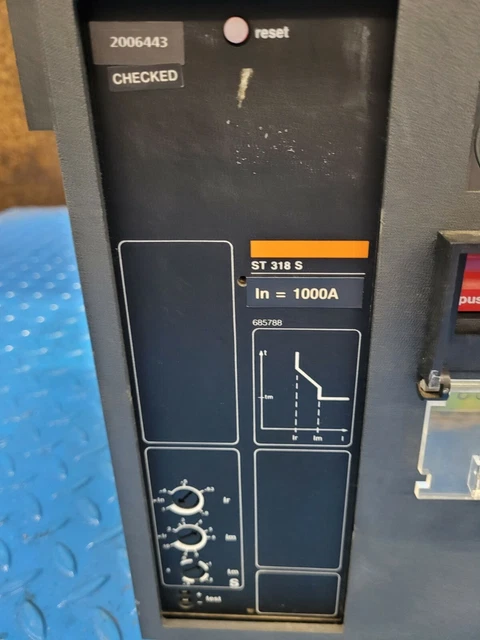 MERLIN GERIN M10 H1 Masterpact 1000 Amp 3 Pole £480.00 - PicClick UK