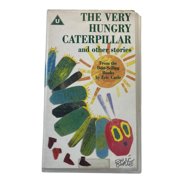 ERIC CARLE VERY Hungry Caterpillar VHS Video 1994 PolyGram Vintage ...