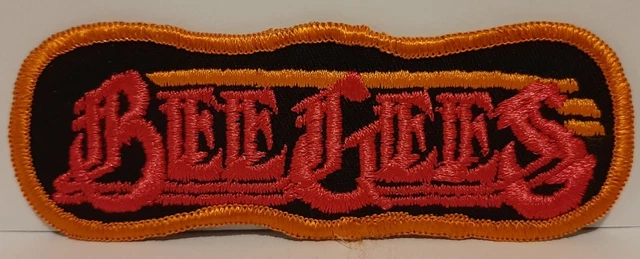 AUFNÄHER PATCH BEE Gees Rock Pop Band 1970er Jahre Kult Vintage rar ...