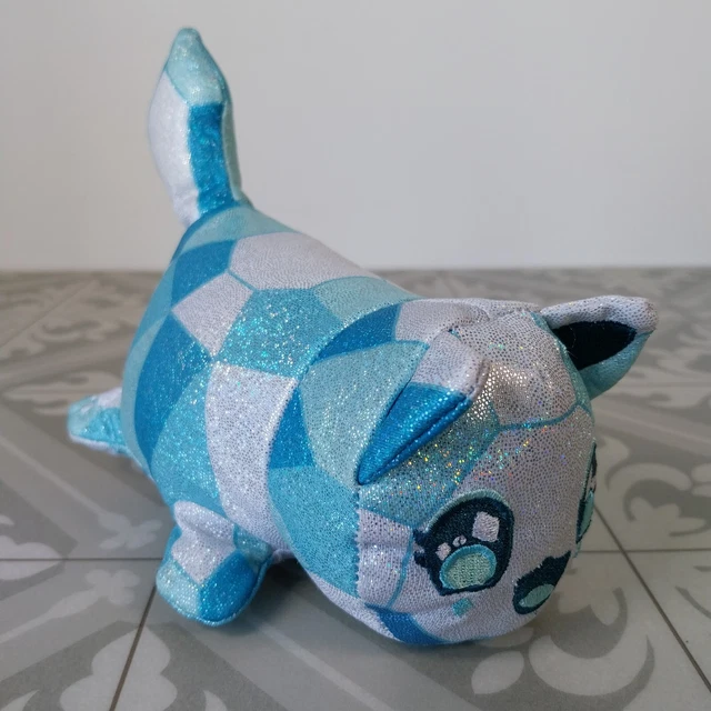 APHMAU MEEMEOWS DIAMOND Plush Soft Toy Blue Sparkle Cat £10.99 ...