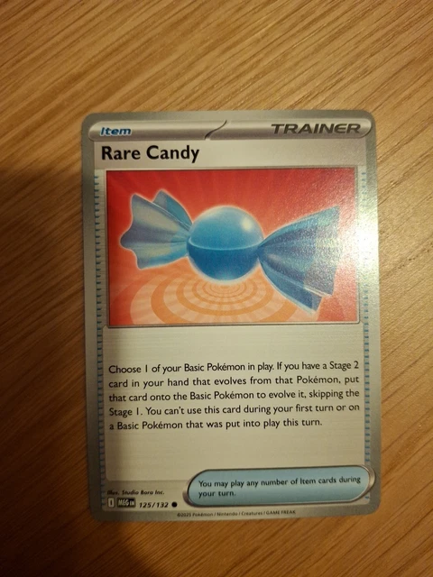 RARE CANDY 125/132 Pokémon TCG Mega Evolution Common Card £1.26 ...