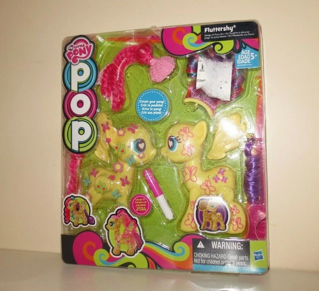 MY LITTLE PONY G4 Pony POP Fluttershy Design-A-Pony Kit in Original ...