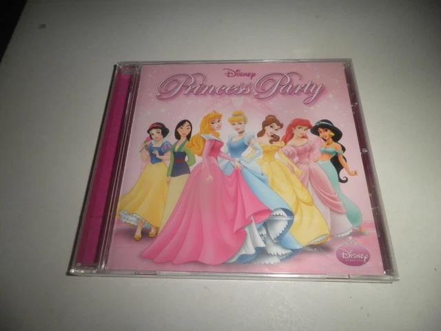 DISNEY'S PRINCESS PARTY CD Don Grady Marty Panzer Mulan Cinderella ...