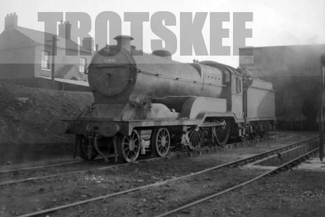 LARGER NEGATIVE BR British Railways Steam Loco 62661 Class 11F ...