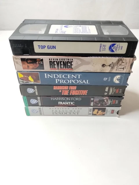VHS LOT HARRISON Ford Top Gun Costner Frantic Presumed Innocent £4.67 ...