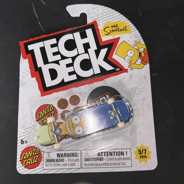 TECH DECK THE Simpsons Santa Cruz Series 2025 Marge Fingerboard 5/7 EUR ...
