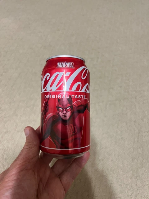DAREDEVIL COCA-COLA COKE can 2024 Marvel comics £4.58 - PicClick UK