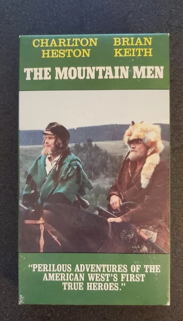 THE MOUNTAIN MEN VHS Video Tape Charlton Heston & Brian Keith. £7.33 ...