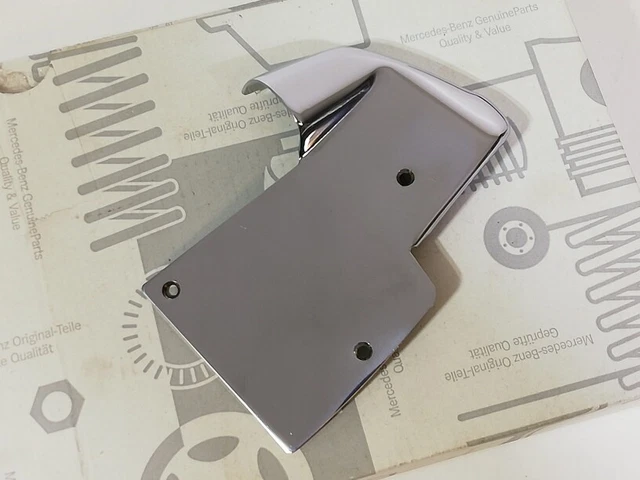 MERCEDES W124 ORIGINAL Chrom Verkleidung Türabdeckung Hinten Links ...