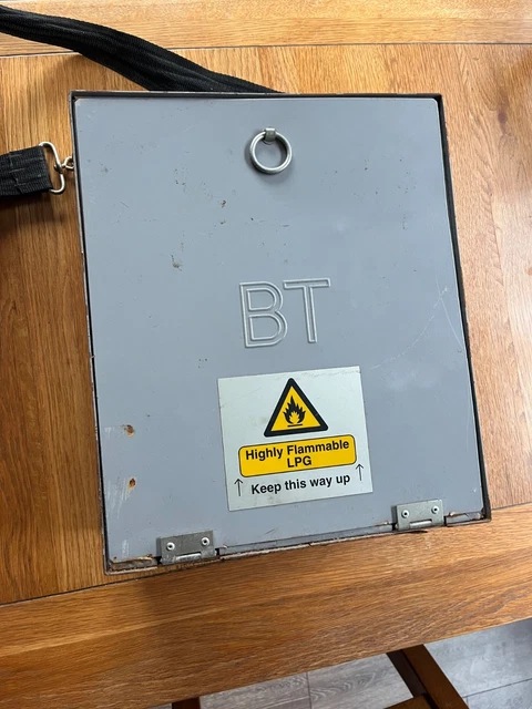 GENUINE BT BRITISH Telecom Bullfinch Metal Kit Gas Blow Torch Regulator ...