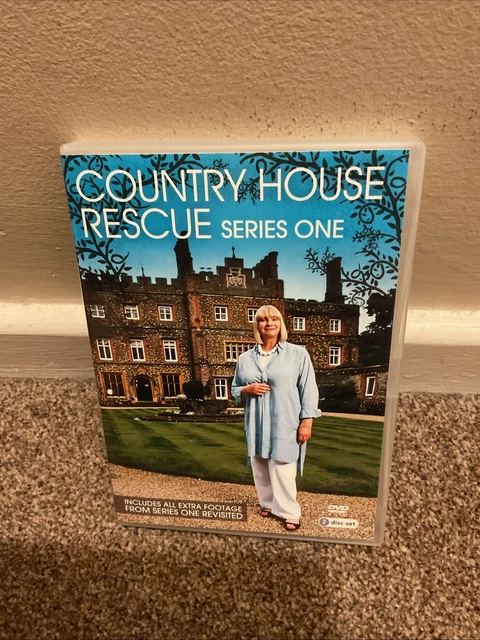 COUNTRY HOUSE RESCUE Dvd - Series One - Ruth Watson - Hugh Bonneville £ ...