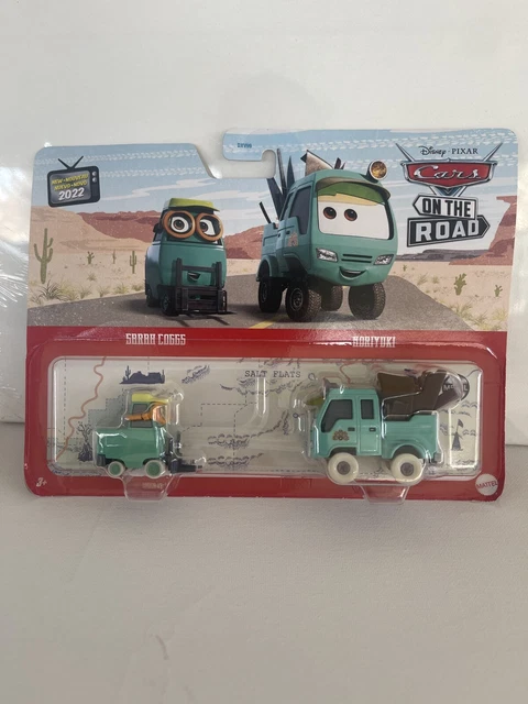 DISNEY PIXAR CARS On The Road Noriyuki & Sarah Coggs Double Pack New ...