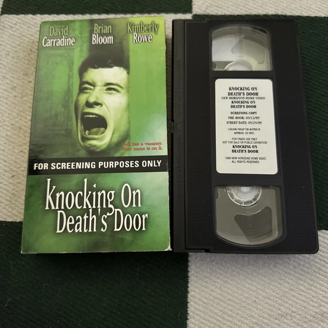 KNOCKING ON DEATH’S Door Screener VHS Horror £3.93 - PicClick UK