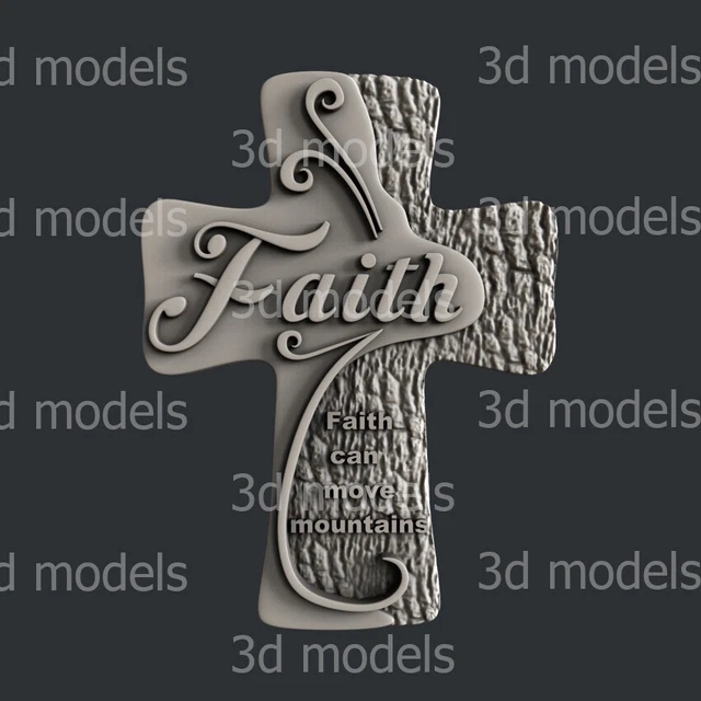 3D STL MODELS for CNC, Artcam, Aspire, cross Faith £4.73 - PicClick UK