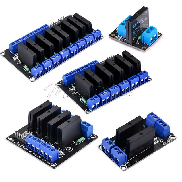1/2/4/6/8 CHANNEL SSR Solid State Relay Module Low Level Relay Module ...