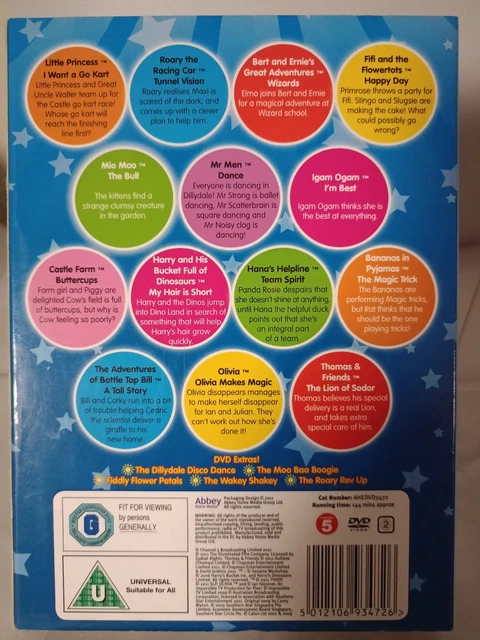 MILKSHAKE GOLD REGION 2 DVD Channel 5 UK 2011 144mins Preschool TV Show ...