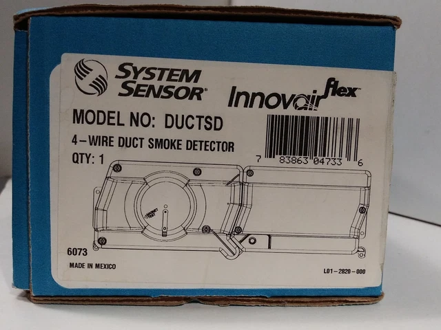 NEW SYSTEM SENSOR InnovairFlex Model No. DUCTSD 4-Wire Duct Smoke ...