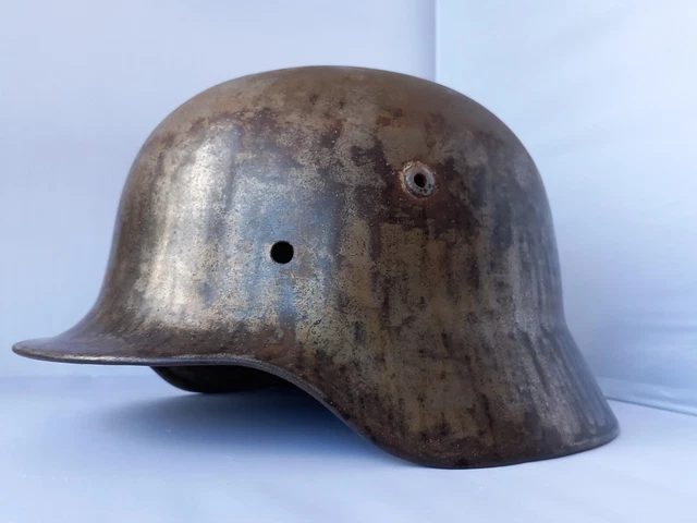 WW2 ORIGINAL GERMAN M35 Helmet Shell, Czech Repaint. Smallest Size Made ...