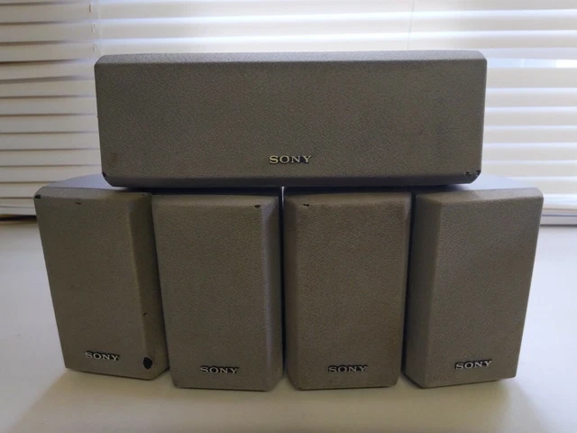 SONY SS-MSP2/SS-CNP2 SET altoparlanti audio surround - 5 altoparlanti ...