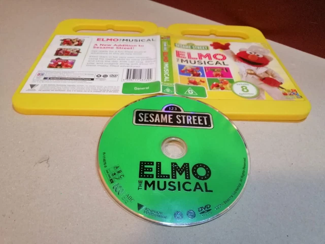 SESAME STREET - Elmo the Musical (8 Episodes) - Rare ABC for Kids DVD ...