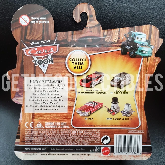 DISNEY PIXAR CARS Toon Dex Heavy Metal Mater Save 6% Gmc £18.08 ...