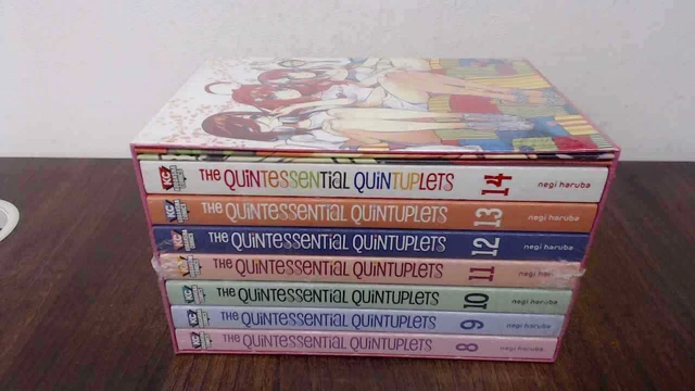 THE QUINTESSENTIAL QUINTUPLETS Part 2 Manga Box Set , Haruba, Neg £42. ...