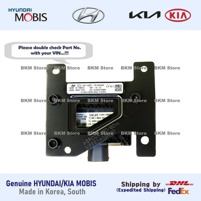 GENUINE 99110M6000 FRONT Radar Unit Assy for Kia Forte 2019-2021 £310. ...