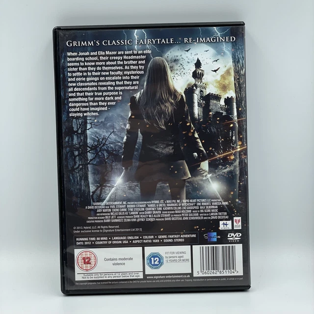 HANSEL AND GRETEL: Warriors Of Witchcraft / Johan Hex [DVD] 2 x Film ...