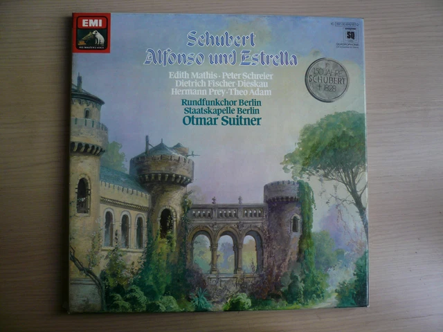 ALFONSO AND ESTRELLA, Schubert, Mathis, Schreier, Fisher Discau ...
