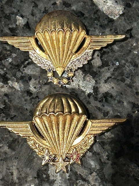 FRENCH MILITARY PARATROOPERS Badges Wings By Drago GS101 £8.50 ...