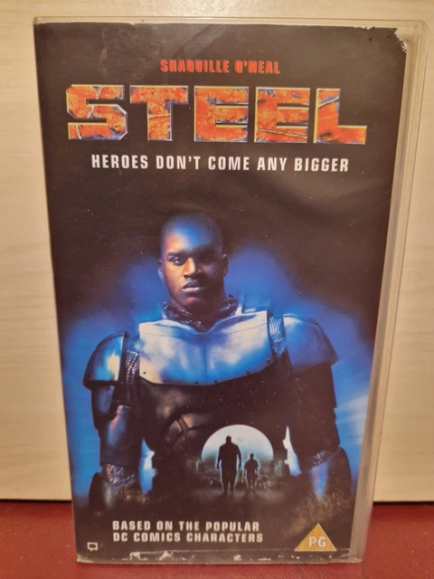 STEEL - SHAQUILLE O'Neal - PAL VHS Video Tape (A211) £2.99 - PicClick UK