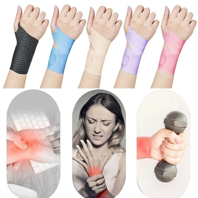 HAND BRACE SPORTS Wristband Carpal Tunnel Wrist Support Wrist Wrap ...