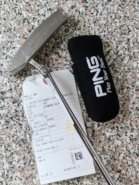 PING PAL 2 Beryllium Nickel Putter 34 inches / Brand New in Plastic £250.00 - PicClick UK