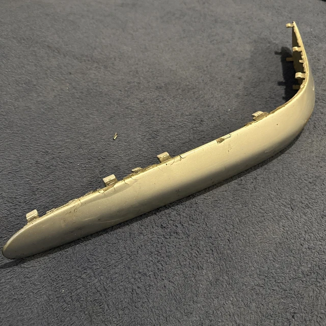 MERCEDES BENZ SLK R170 Passenger Front Bumper Trim Silver A1708850121 ...