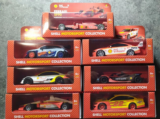 SHELL MOTORSPORT RACING Col. Ferrari - Mustang - Bmw - Nissan - Formula ...