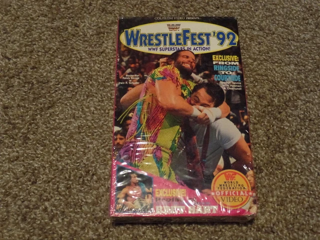 WWF WRESTLEFEST 1992 92 vhs wrestling BRAND NEW FACTORY SEALED coliseum ...