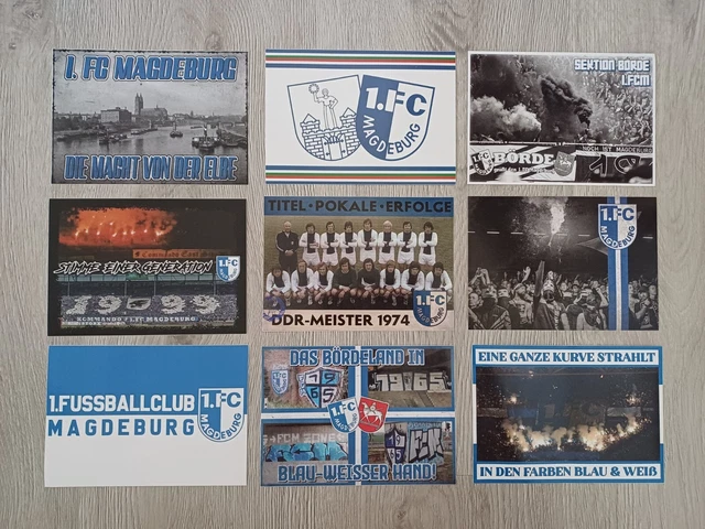 1.FC MAGDEBURG SZENEAUFKLEBER Ultras Block U Hooligans Ostdeutschland 9 ...