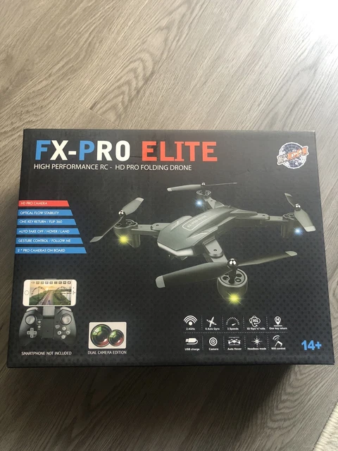 FX - PRO Elite RDM High Performance - Hd Pro Folding Drone £135.00 ...