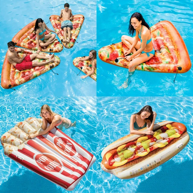 INTEX LARGE SWIMMING Pool Inflatable Mattress Lilo Air Bed Float Giant ...