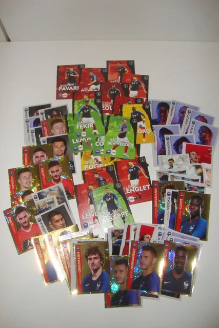 CARTES PANINI STICKERS 2022 Au Plus Pres Des Bleus Intermarche football ...