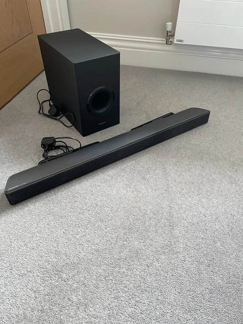 PANASONIC SOUNDBAR (SU-HTB688) with subwoofer & TV Mount & Remote ...