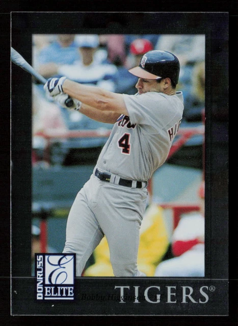 CARTE DE BASEBALL 1998 Donruss Elite Bobby Higginson #30 Detroit Tigers ...