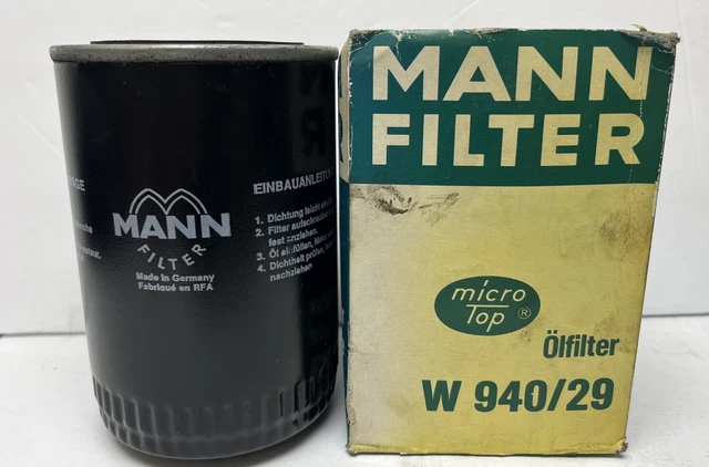MANN ENGINE OIL filter # W 940/29 NOS $19.82 - PicClick CA