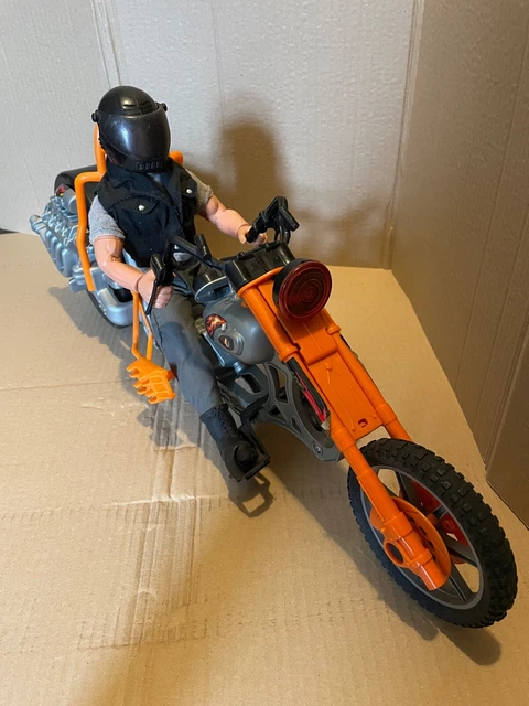 ACTION MAN CHOPPER Motorcycle with Action man by Hasbro circa 1999 £26. ...