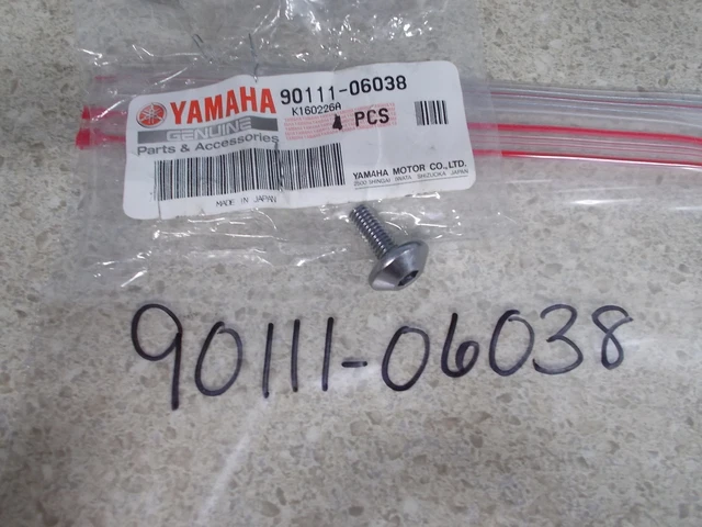 NEUF OEM YAMAHA Bolt 2006-2017 YZFR6 XVS13 XTZ12 FZ10 90111-06038 EUR 6 ...