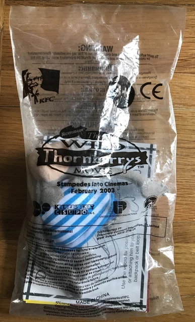NEW & SEALED Nickelodeon Wild Thornberry's Movie Darwin Soft Toy KFC ...
