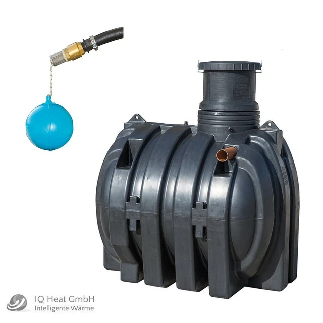 REGENWASSERTANK COMFORT 3000 Liter Zisterne Erdspeicher Wassertank ...