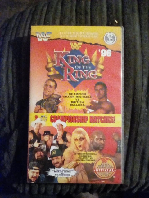 WWF KING OF the ring 1996 vhs siver vision wf161 £0.99 - PicClick UK